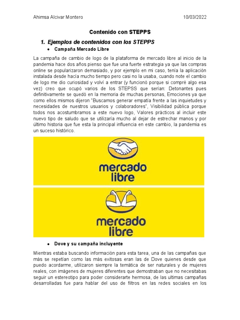 STEPPS en Marketing Viral: Ejemplos Clave | PDF | Ciencias sociales