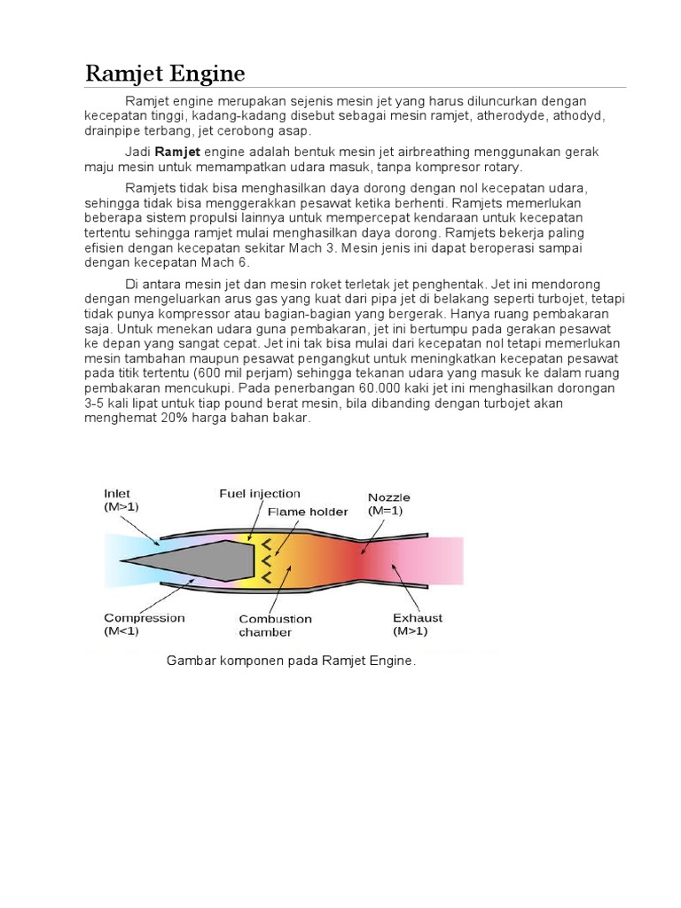 Ramjet & Pulse Jet | PDF | Bisnis | Komputer