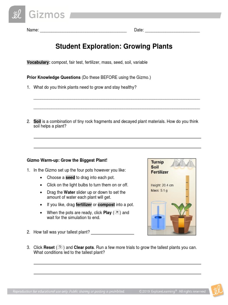 Growingplantsse | PDF | Experiment | Plants