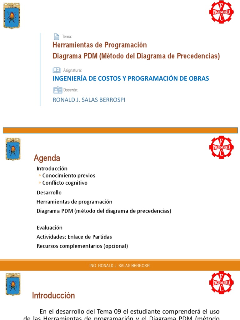 Herramientas de Programacion - Diagrama PDM (Método Del Diagrama de ...