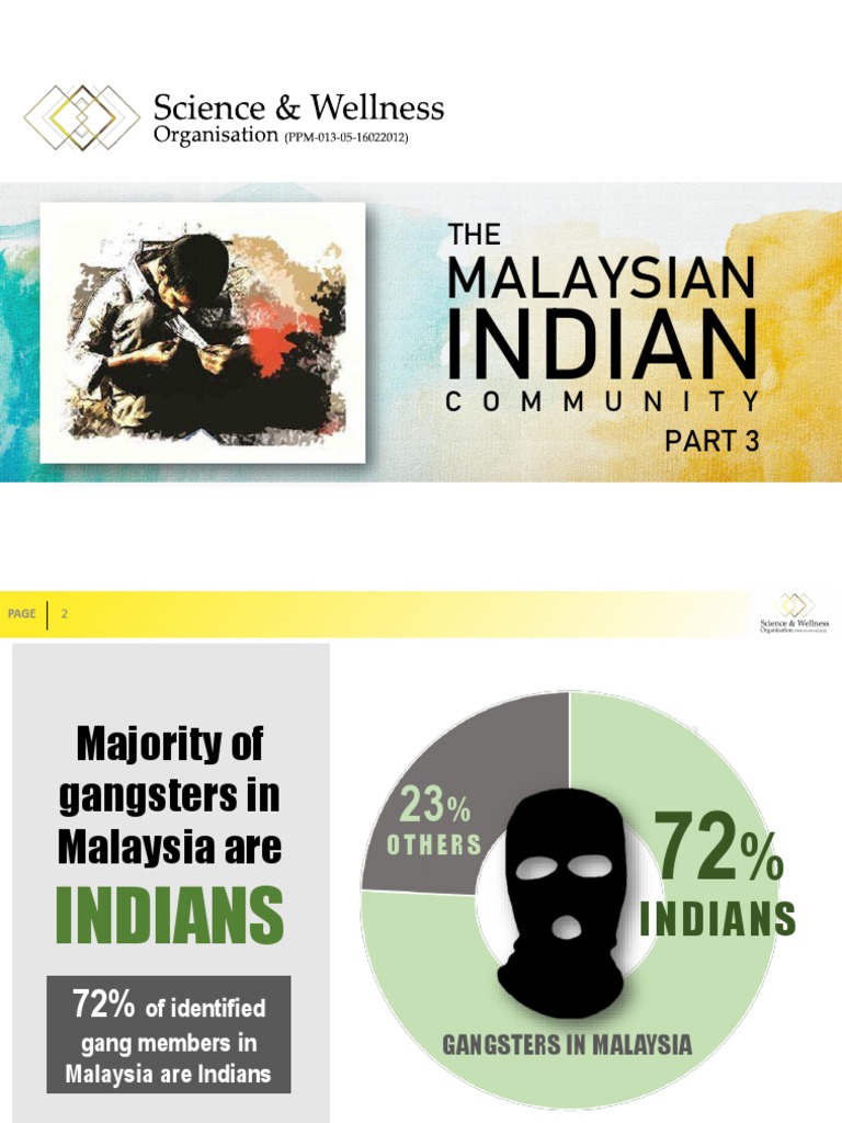 The Malaysian Indian Community 3 | PDF | Gang | Poverty & Homelessness
