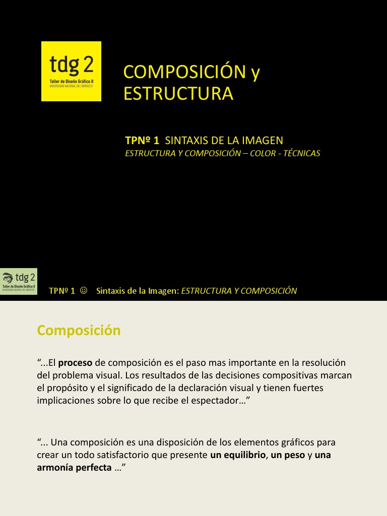 Composicion y Estructura | PDF | Composición (artes visuales ...
