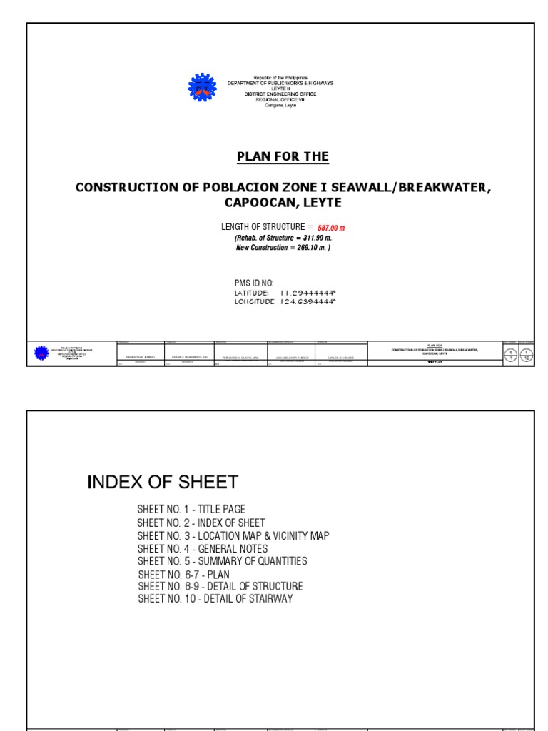 Plan For CID No. 18ID0049 | PDF | Concrete | Civil Engineering