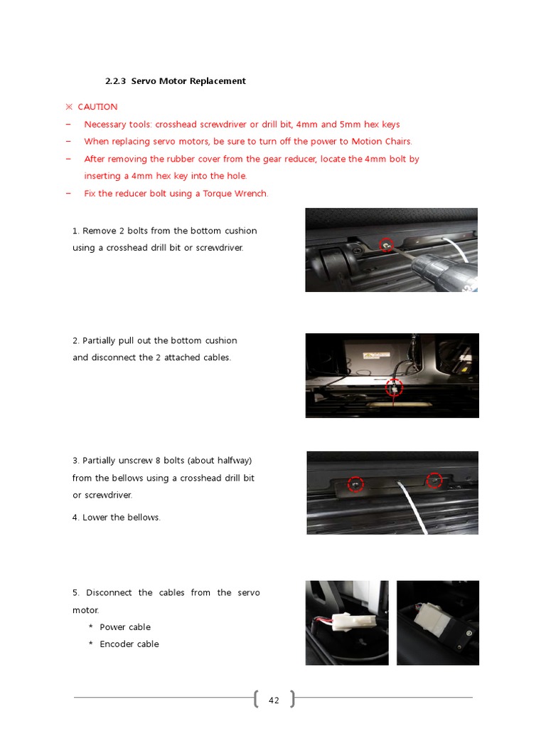 Servo Motor Replacement NX | PDF