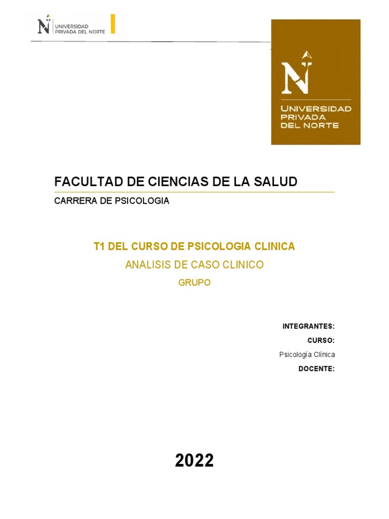 T1 Psico Clinica | PDF | Violencia doméstica | Sicología