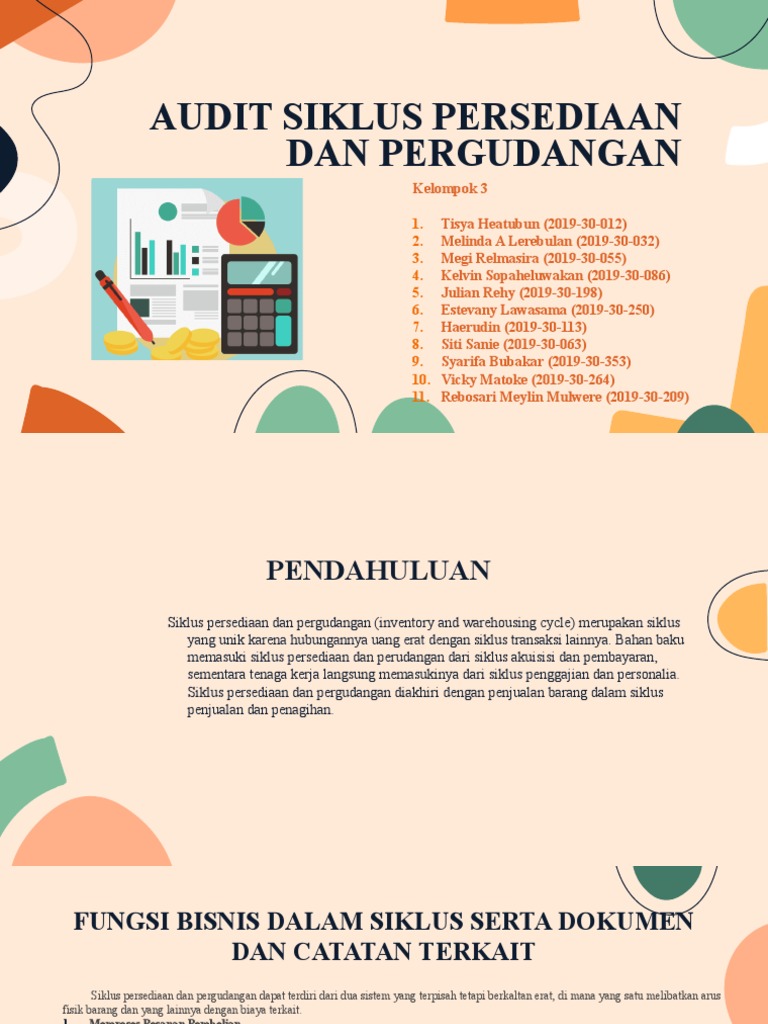 Bab 6 Kelompok 3 Auditing 2 | PDF | Pengelolaan Keuangan & Uang