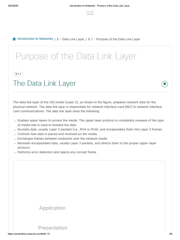 6 Data Link Layer | PDF | Network Topology | Computer Network