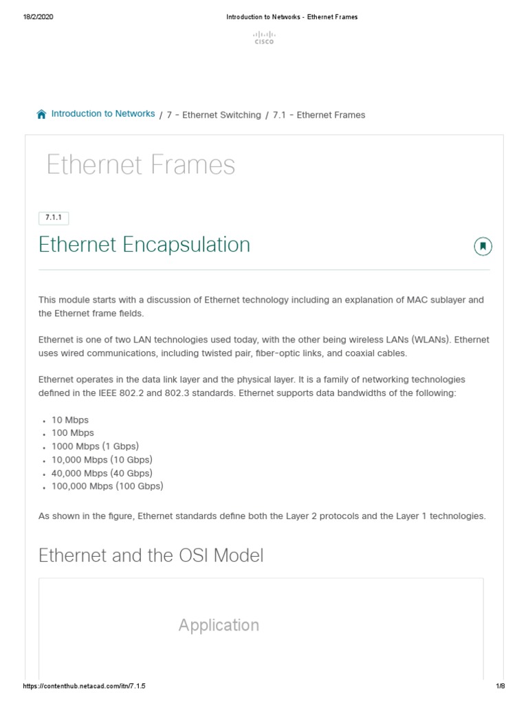 7 Ethernet Switching | PDF | Ethernet | Multicast