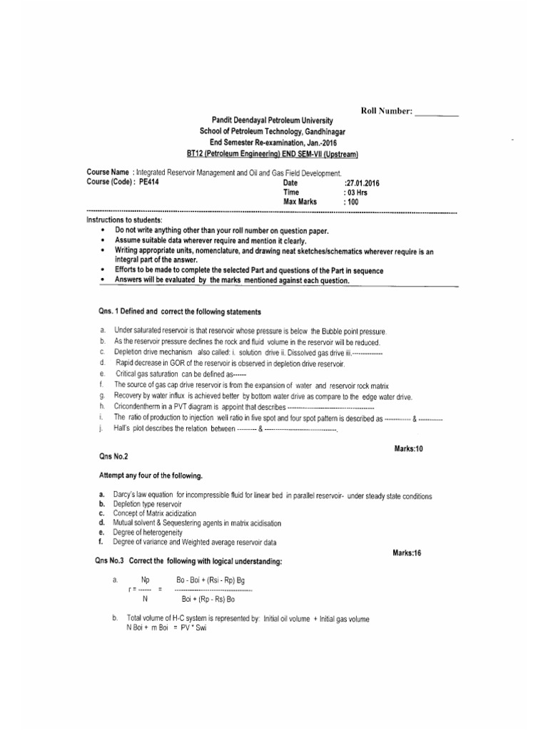 Integrated Reservoir Management | PDF
