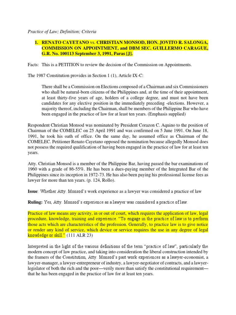 Case Digest First Quarter | PDF | Lawyer | Attorney's Fee