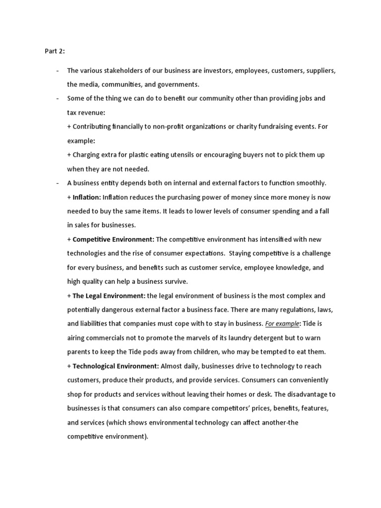 The Legal Environment: The Legal Environment of Business Is The Most ...