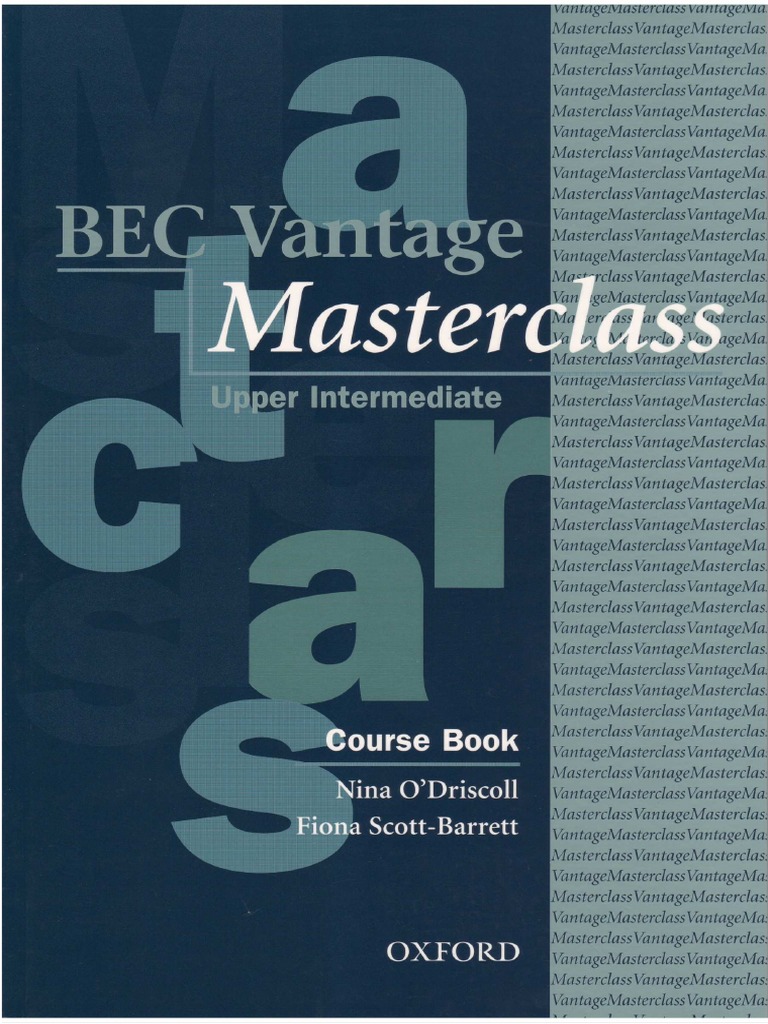 Vdoc - Pub Bec Vantage Masterclass Students Book | PDF