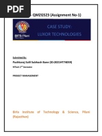 BSBOPS601 Develop and Implement Business Plans: Project Portfolio ...