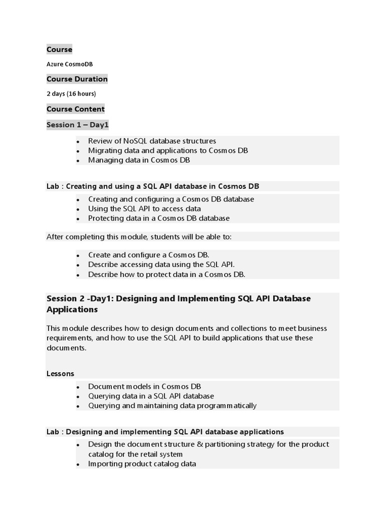 Course: Session 1 - Day1 | PDF | Databases | Sql