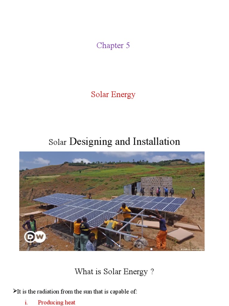 CH 5 | PDF | Solar Power | Photovoltaics