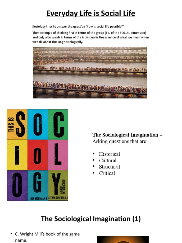 Understanding the Sociological Imagination | PDF | Sociology ...