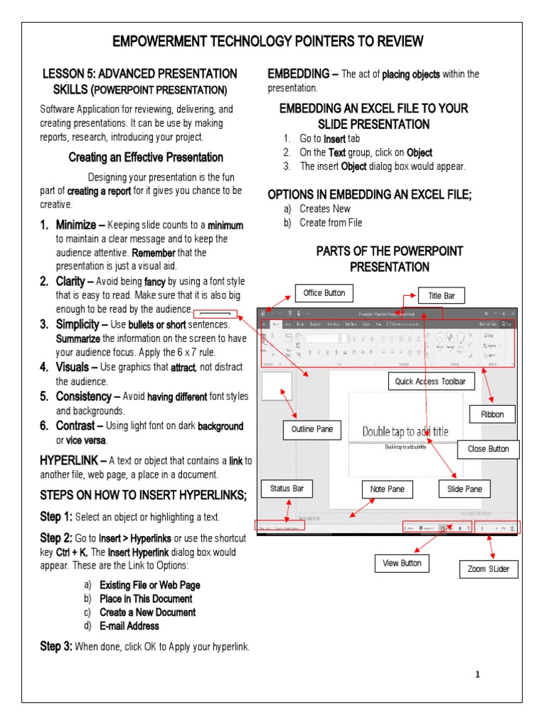 Emp Tech Pointers To Review | PDF | Hyperlink | Software