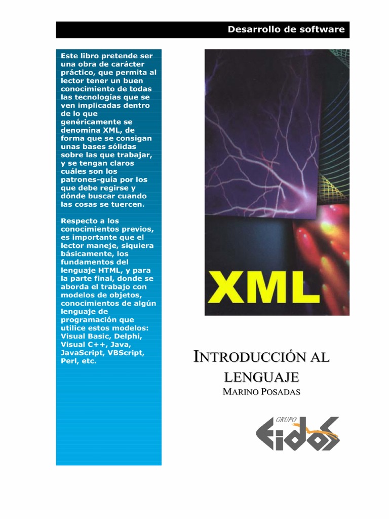 XML. Introducción Al Lenguaje - LIBRO XML. - Introduccion - A - XML | PDF