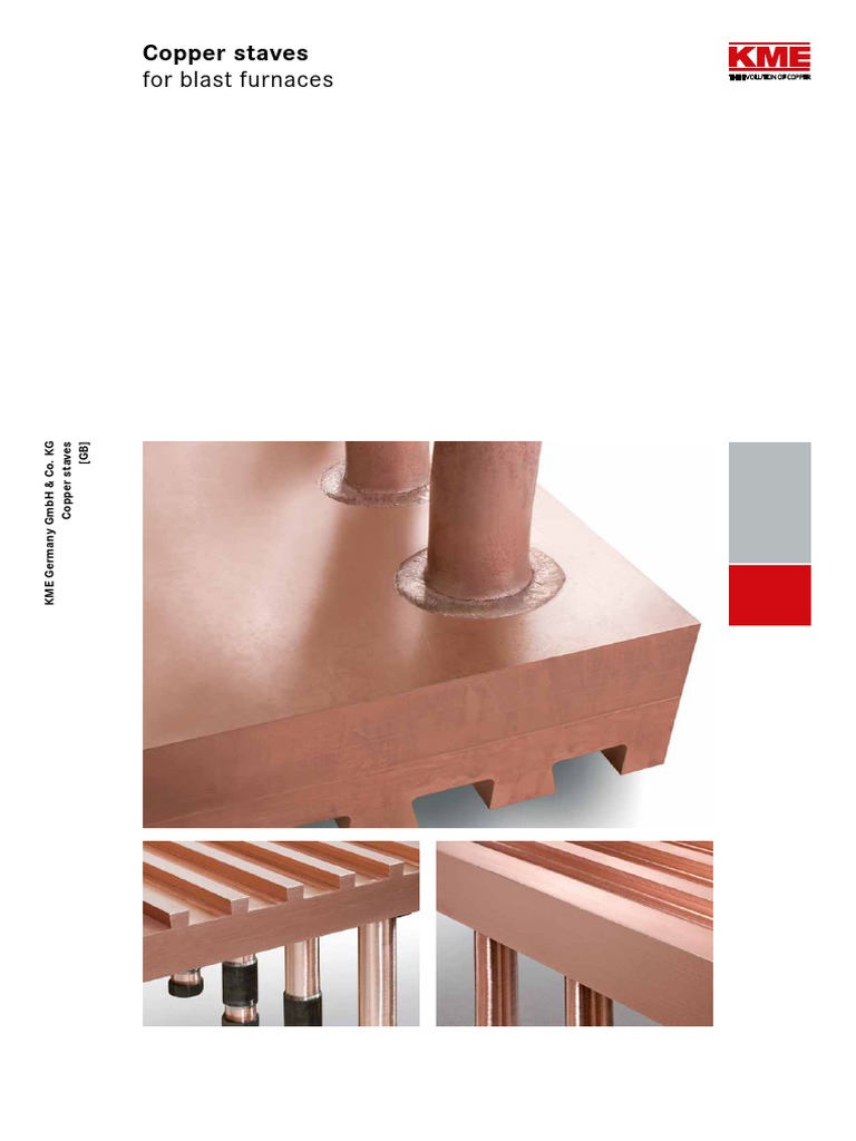 Copper Staves For Blast Furnaces 2016 | PDF | Blast Furnace | Iron