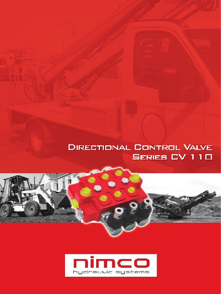 CV 110 Directional Control Valve Overview | PDF | Valve | Fluid Dynamics