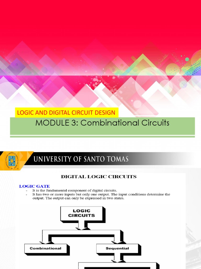 It2623-Module3 Combinational Ckts | Descargar gratis PDF | Computer Engineering | Arithmetic