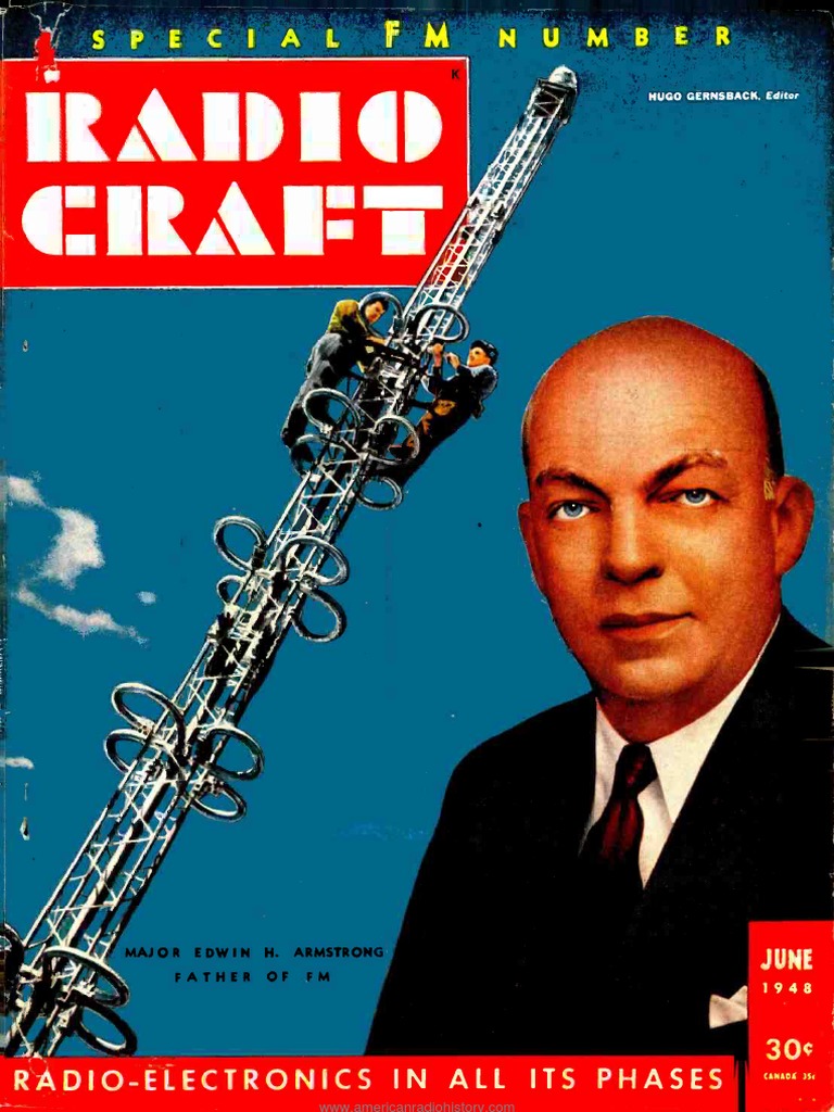 Radio Craft 1948 06 | PDF | Frequency Modulation | Information And ...