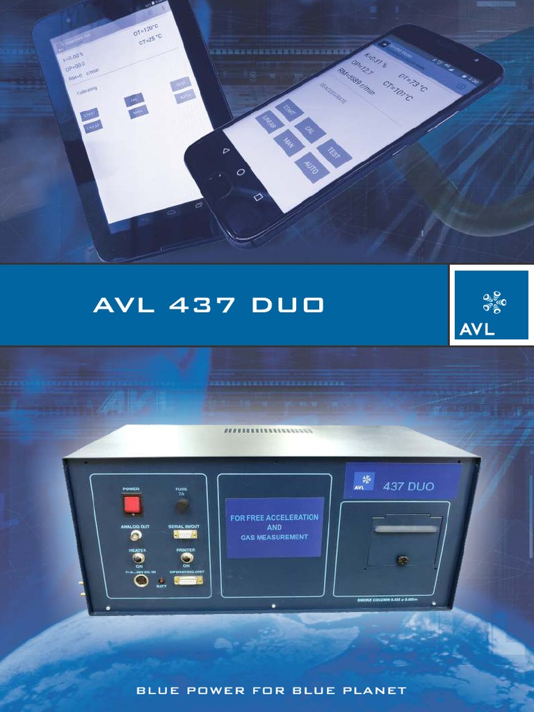 Avl 437 Duo Machine | PDF