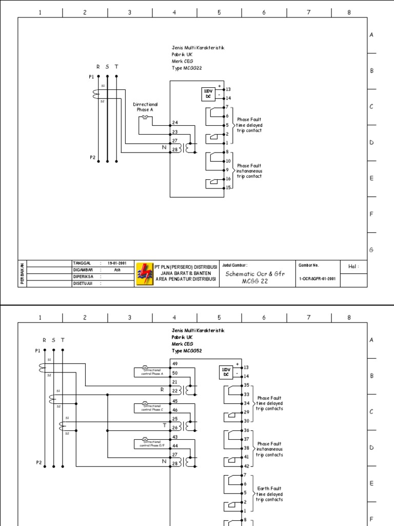 Schematic OCR & GFR | PDF | Electrical Engineering | Electricity