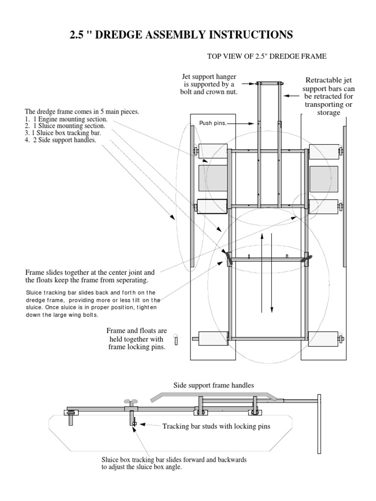 2.5 DREDGE ASSEMBLY INSTRUCTIONS - Keene Engineering | PDF