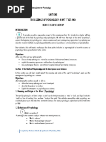 Psychology Documents & PDFs | Scribd