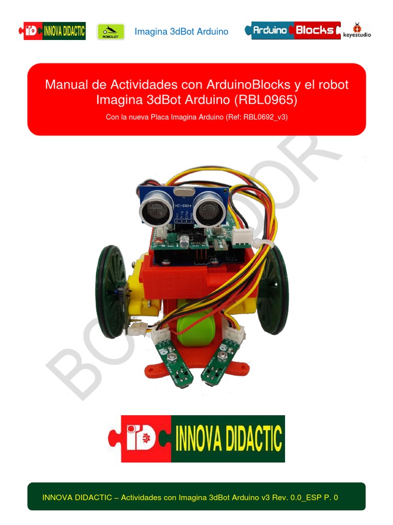 Manual de Actividades Con ArduinoBlocks y El Robot Imagina 3dbot ...