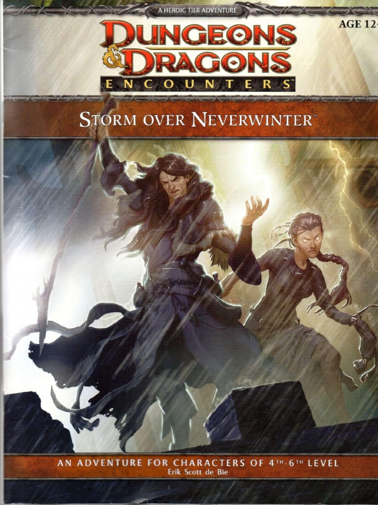 DND 5e - Encounters - Storm Over Neverwinter | PDF | Dungeons & Dragons ...