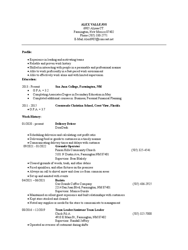 Annotated Resume 1 | PDF | Economies | Business
