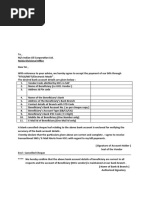 Sample of Bank Mandate Form | PDF