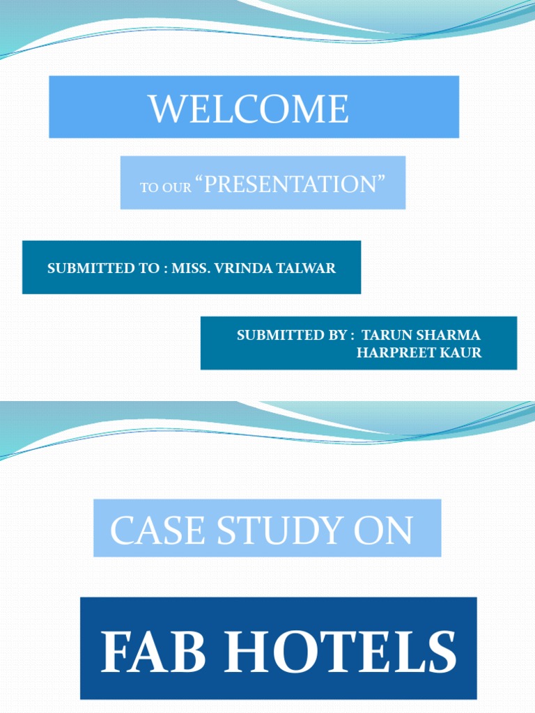 Fab Hotels Case Study Analysis | PDF