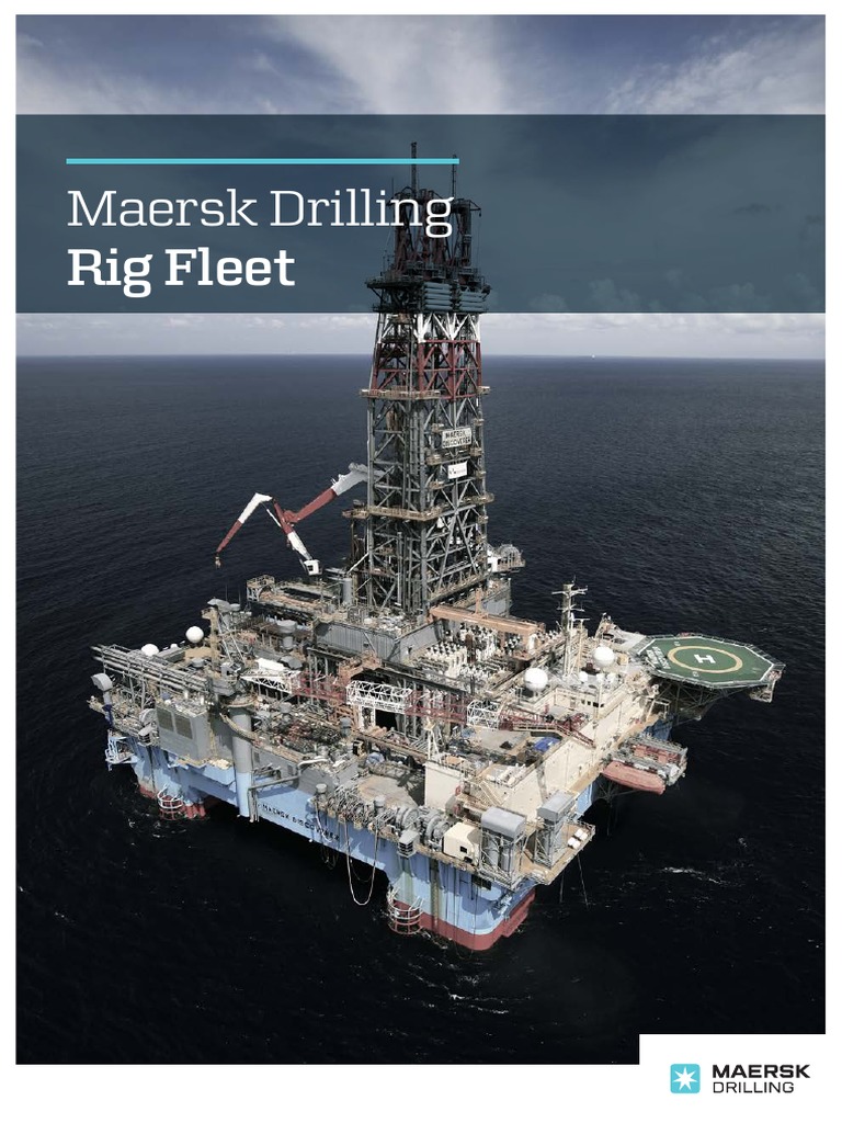 Maersk Drilling: Rig Fleet | PDF | Oil Well | Pump