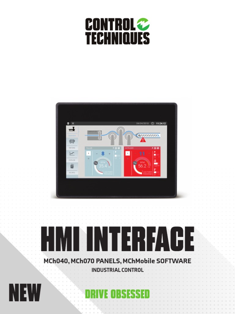 Mch040, Mch070 Panels, Mchmobile Software: Industrial Control | PDF ...