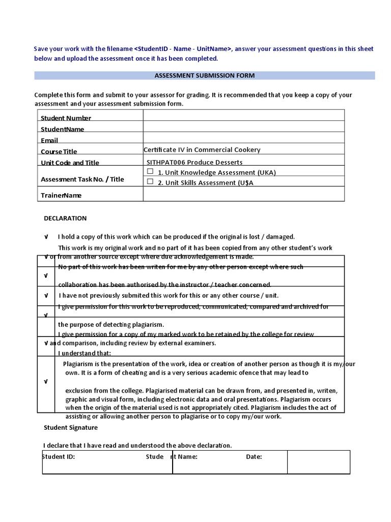 Student Number Student Name Email Course Title Unit Code and Title ...