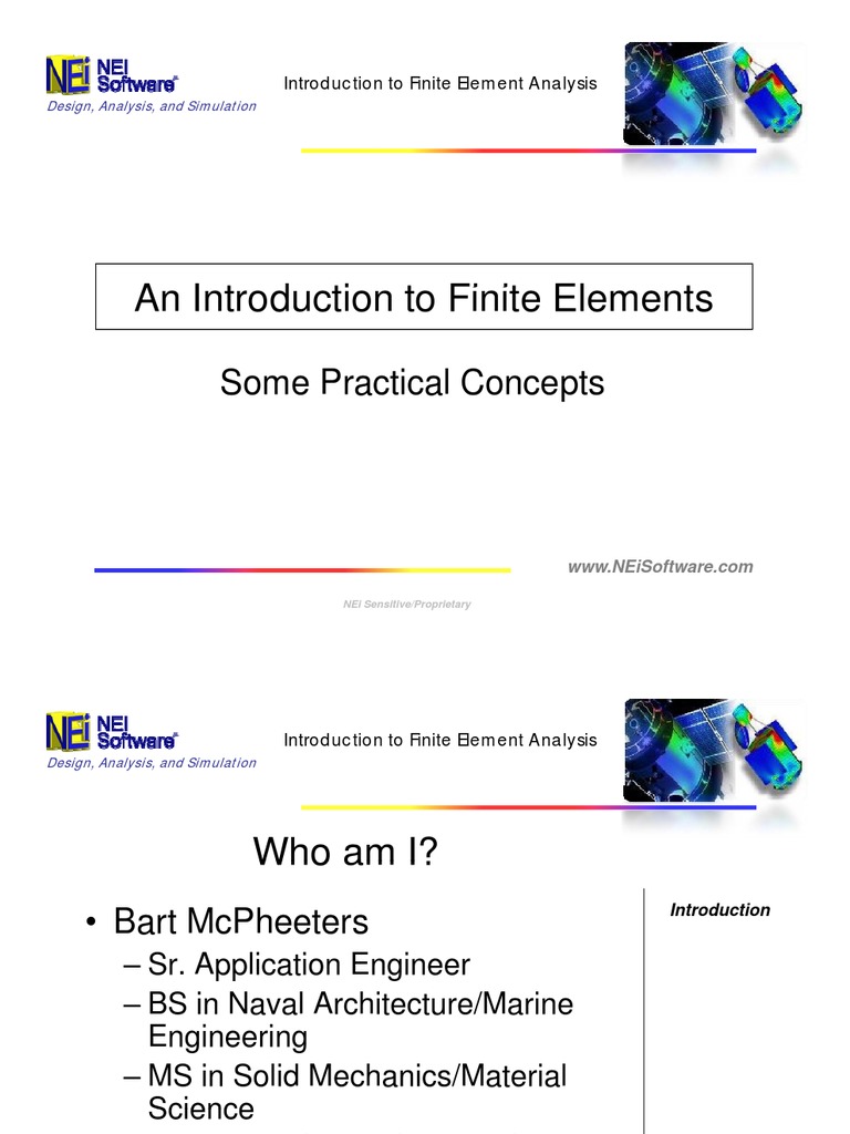 Basic FEM Webinar 2011 | PDF | Finite Element Method | Applied Mathematics