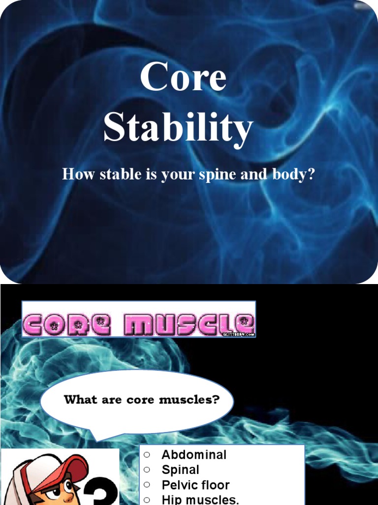 Core Stability: How Stable Is Your Spine and Body? | PDF | Pelvis ...