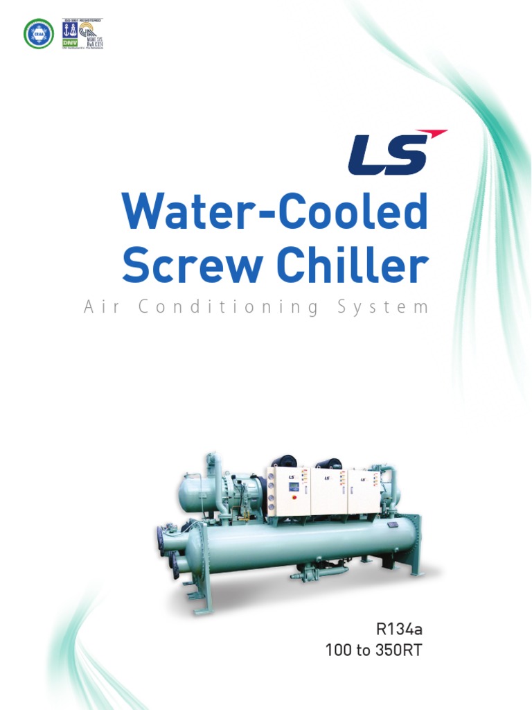 Water Cooled Screw Chillers | PDF | Air Conditioning ...