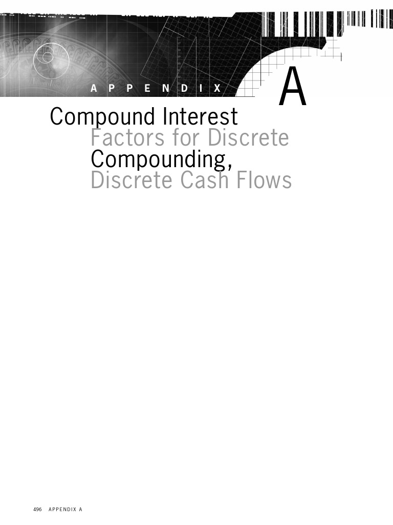 Tabel Pemajemukan Diskrit Mantap | PDF | Compound Interest | Interest