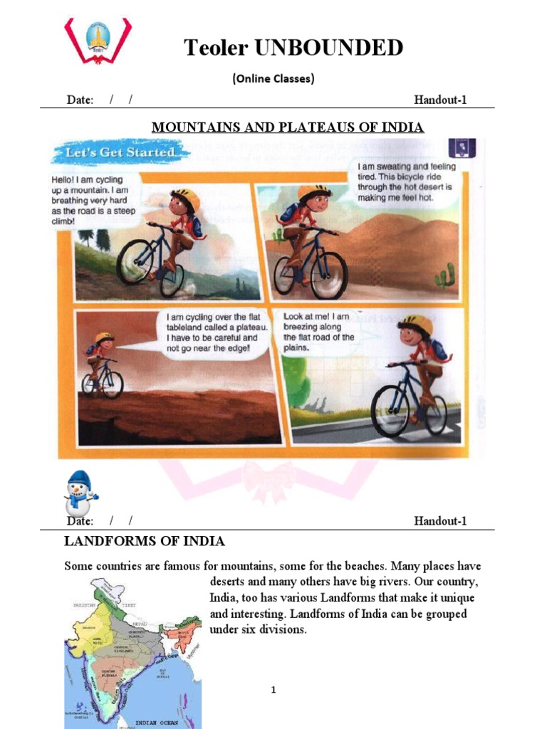 Grade4 EA Term-3 Folder Final Draft | PDF | Himalayas | Physical Geography