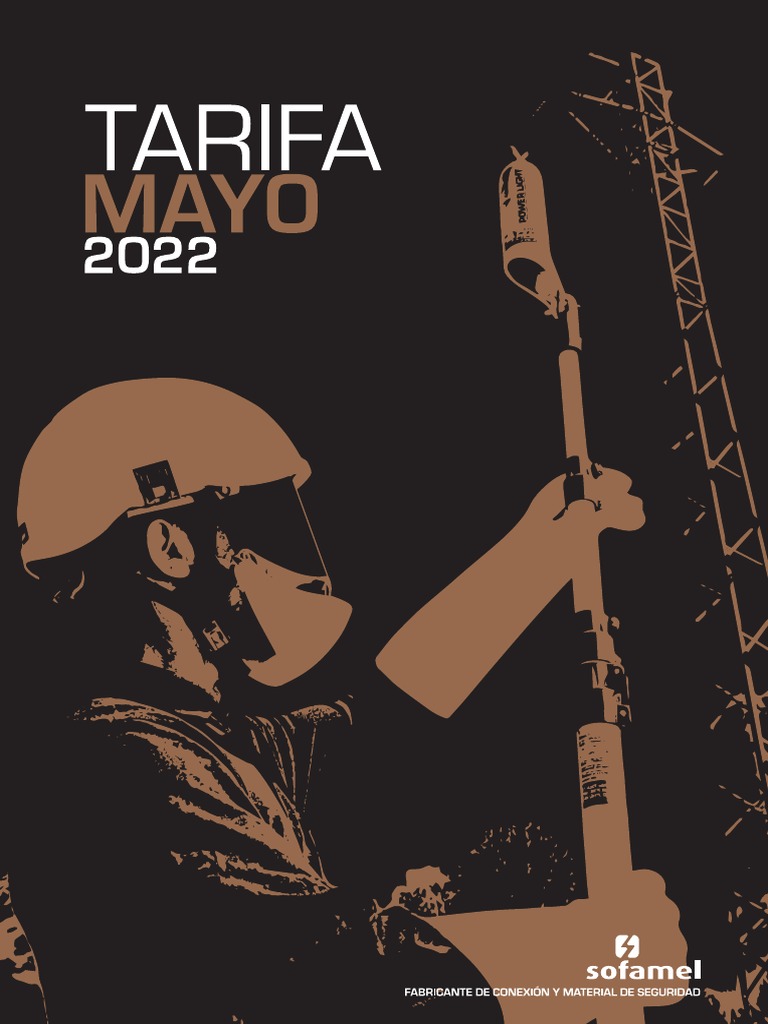 Sofamel Tarifa Mayo 2022 | PDF | Fuerza | Ingenieria Eléctrica