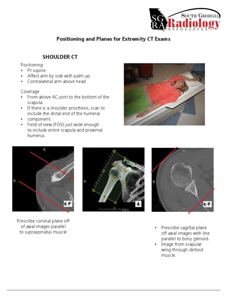 CT Extremity Positioning | PDF | Foot | Knee