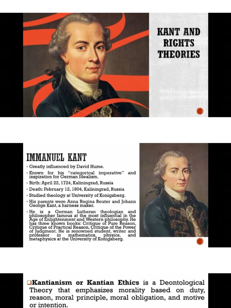 Kant and Rights Theories | PDF