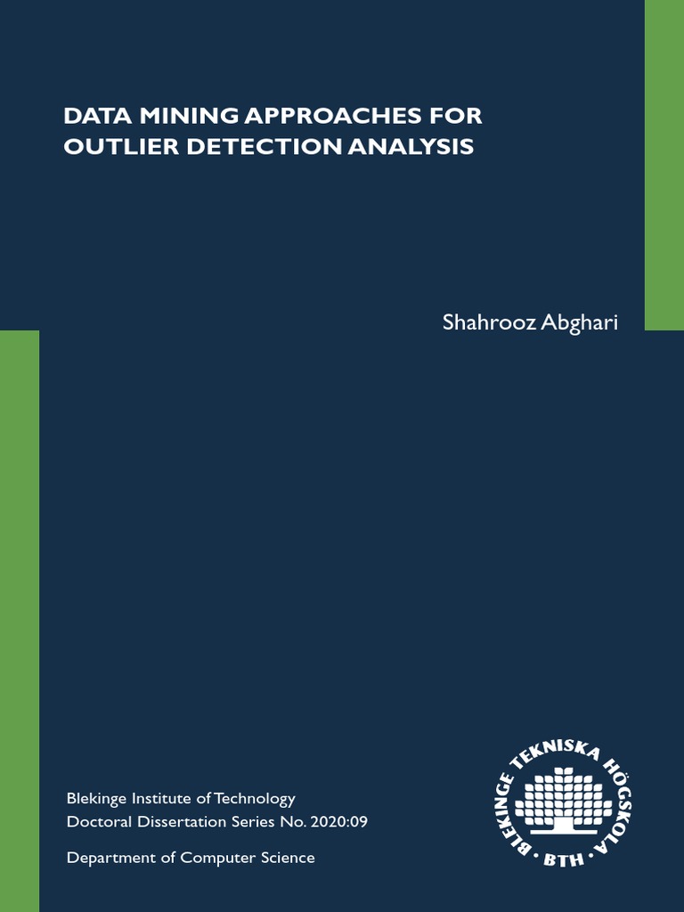 Thesis Final | PDF | Machine Learning | Outlier