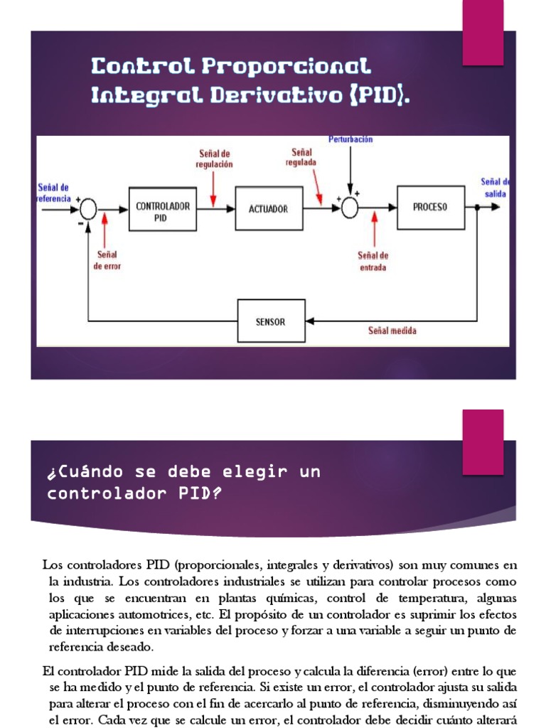 Control Proporcional Integral Derivativo (PID) - Ocaña Luis Pedro | PDF ...