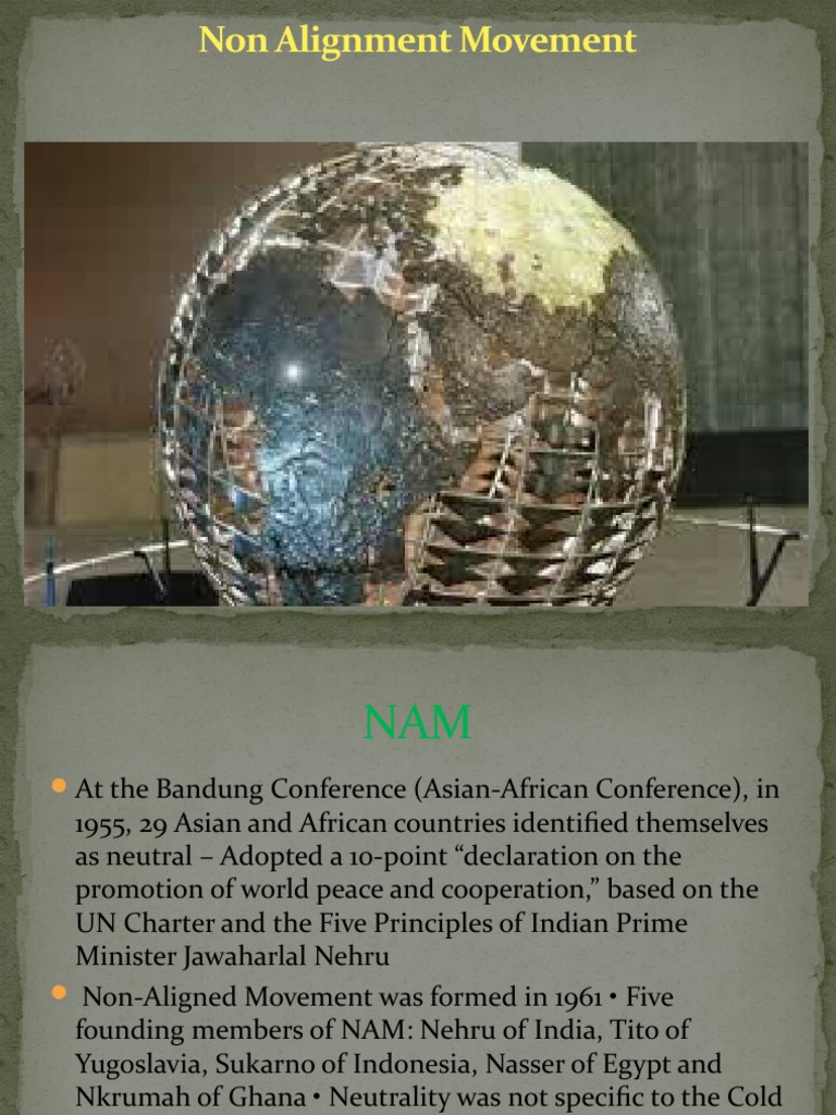 Nam 1 | PDF | Non Aligned Movement | Cold War
