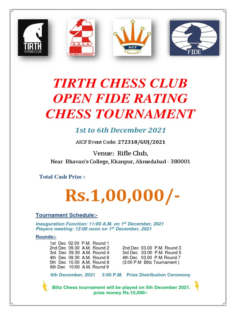 TCC-Open-FIDE-Rating-Chess-Tmt-2021 | PDF | Board Games Competitions ...